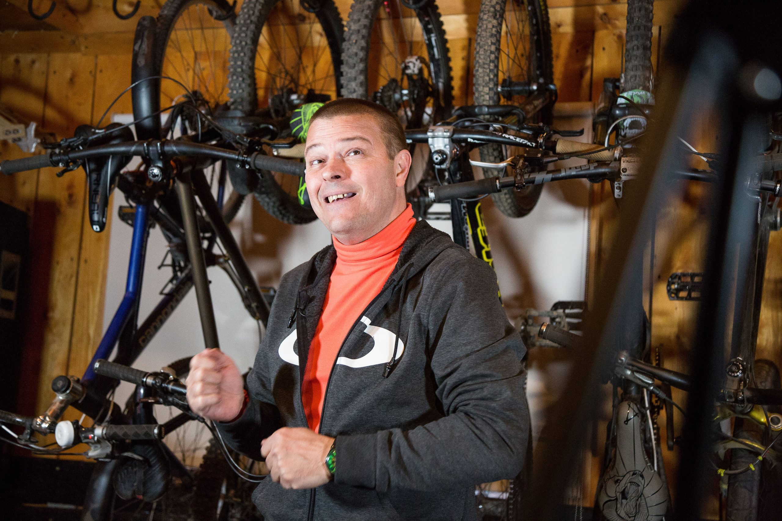 coach de vélo de montagne du Québec